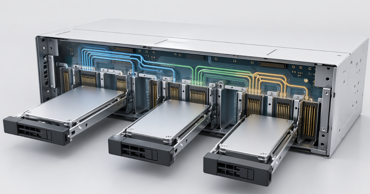 ⚙️ Server Backplane Explained: SAS, SATA and NVMe Compatibility in 2026